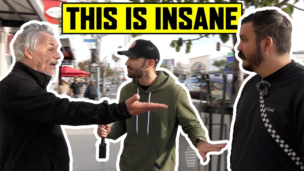 What happens when a Hispanic Trump supporter debates California liberals