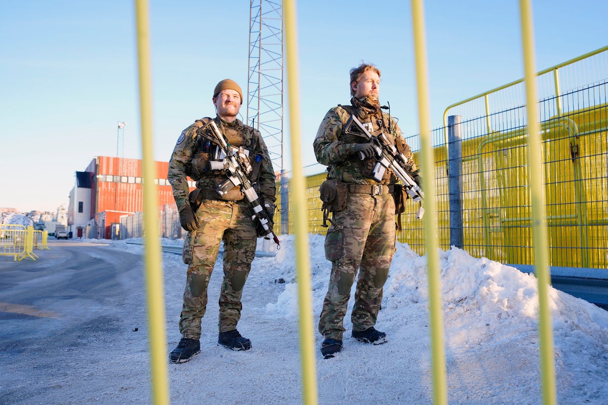 Danish military importing blood bags and explosives to Greenland
