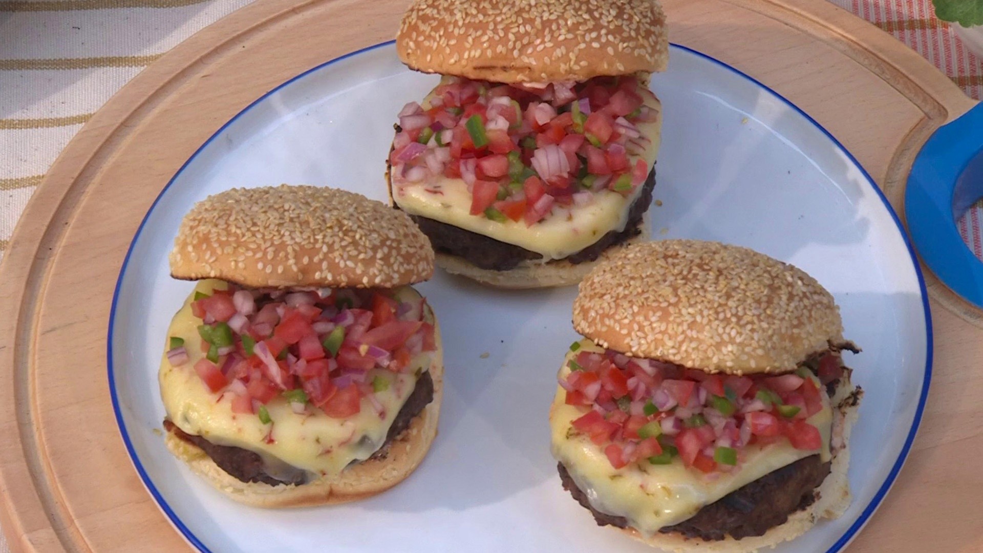 Nacho burger and open-faced grilled BLT: Get the recipes!