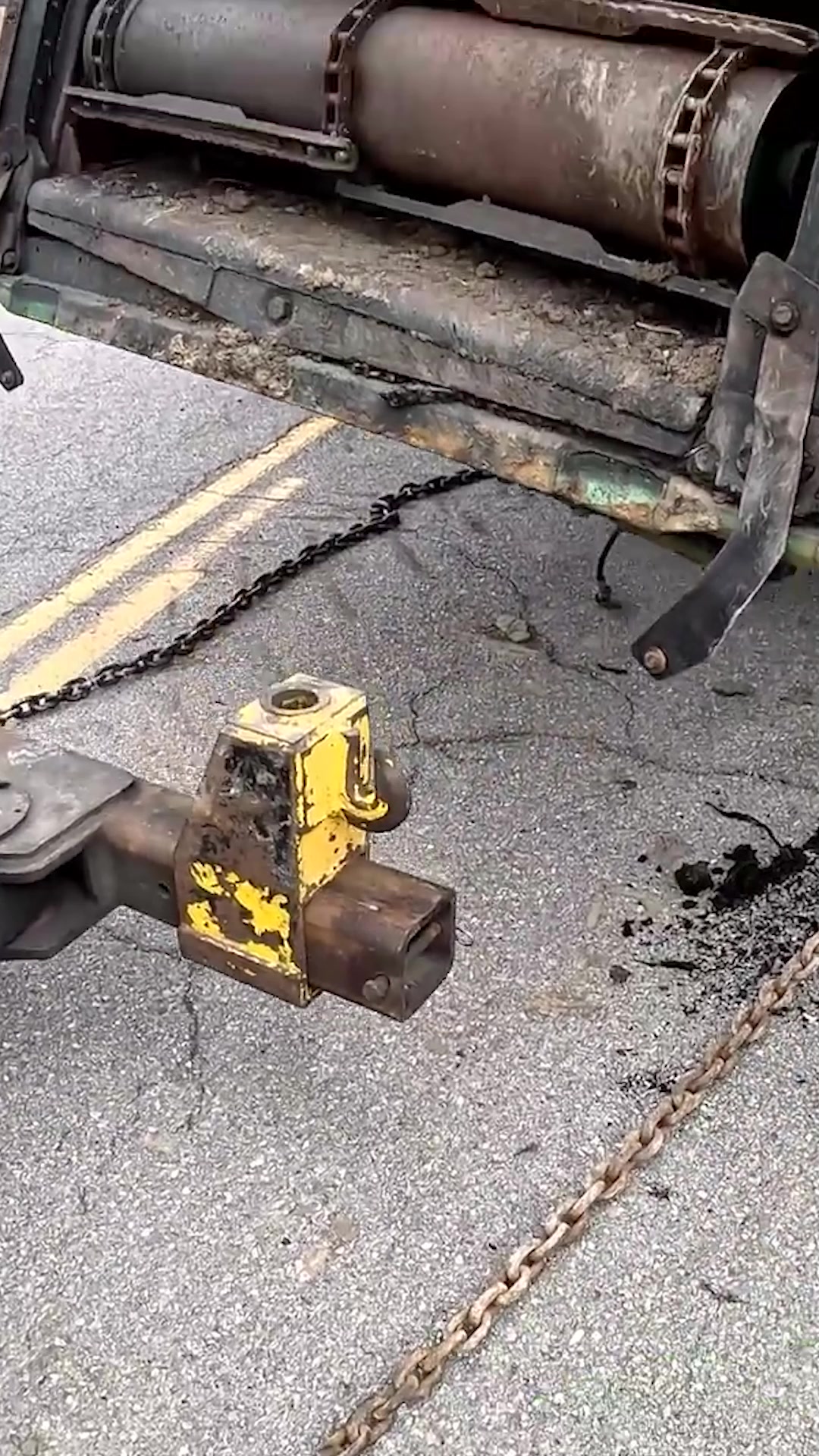 Towing without wheels is hard work