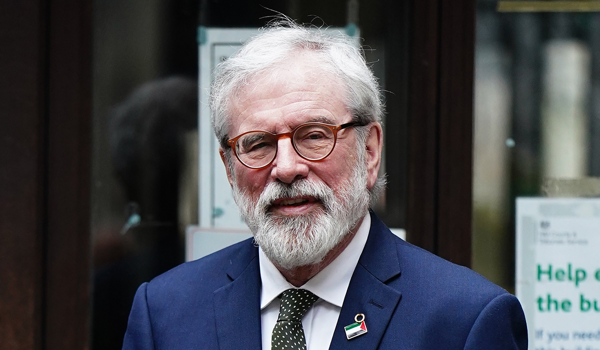 Gerry Adams says case over IRA bombings 'should never have been brought'