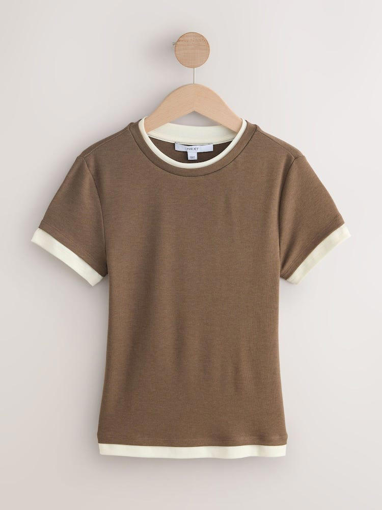Layered t-shirts are the easy way to elevate basic tops, and Next's £16 ...