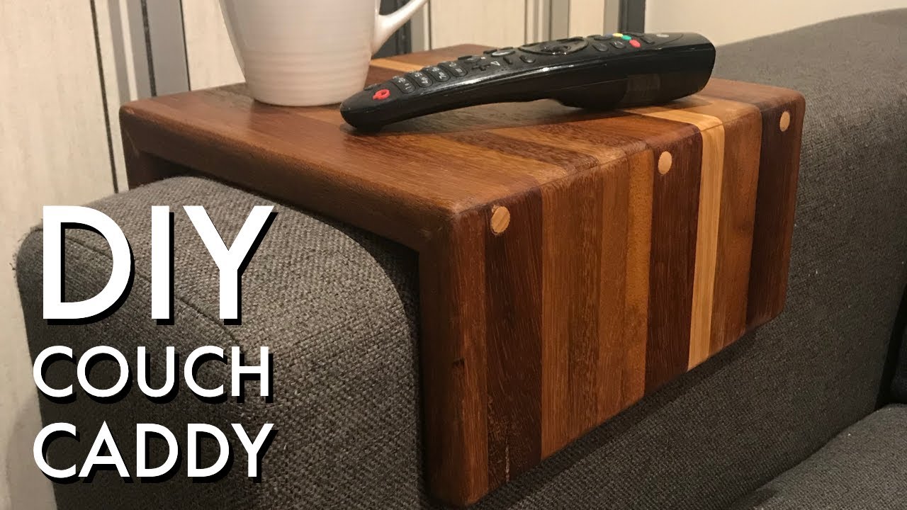 Make your own couch caddies from wood!