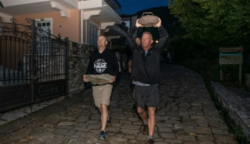 Spartan co-founder Joe De Sena’s pre-dawn workout in Sparta