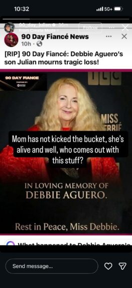 What happened to ’90 Day Fiance’s Debbie Aguero?