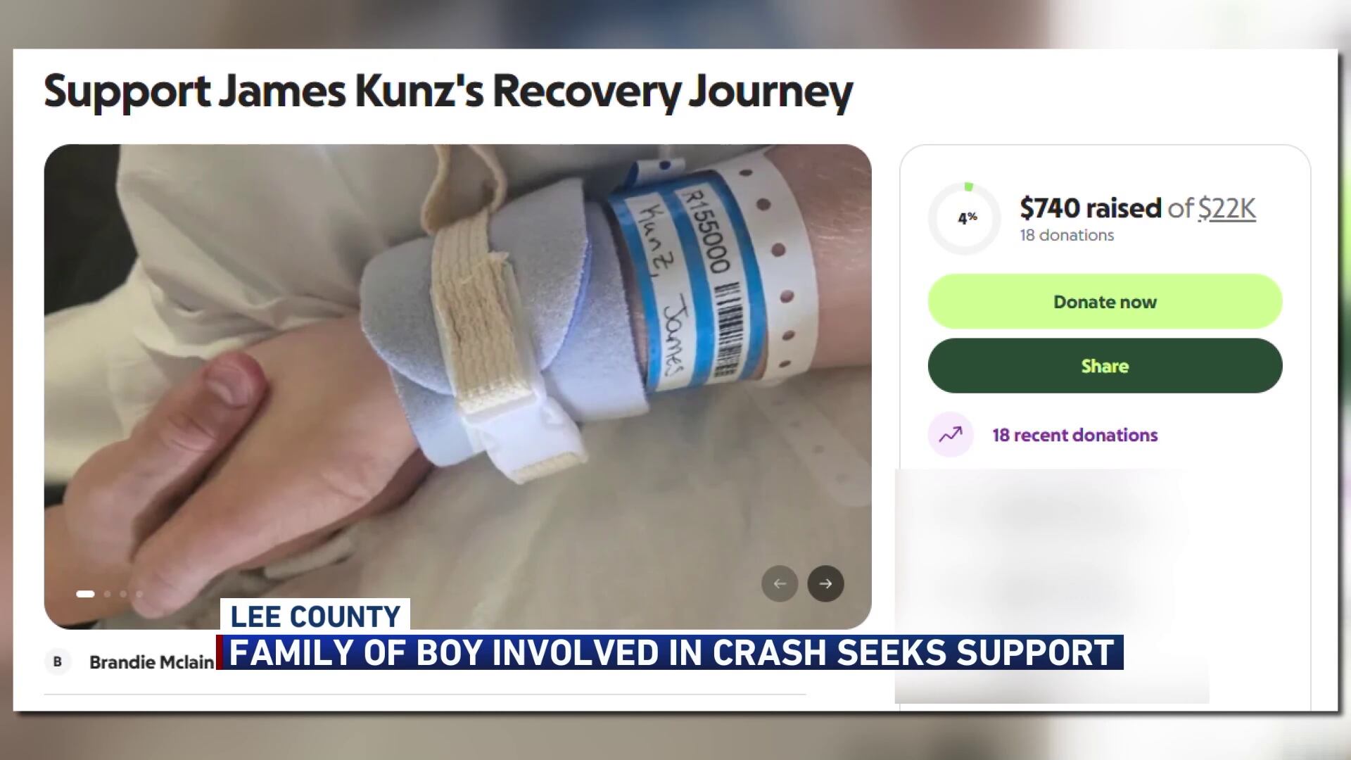 Family of teen badly hurt in Sterling car crash seeks support for ...
