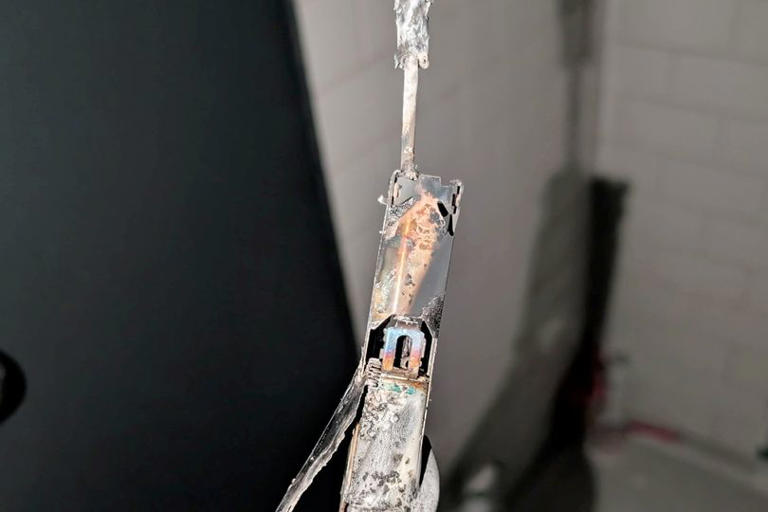 Woman 'lucky to be alive' after electric toothbrush 'exploded' as she slept