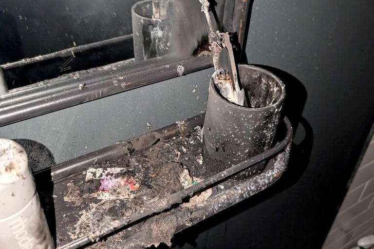 Woman 'lucky to be alive' after electric toothbrush 'exploded' as she slept