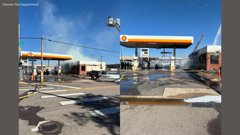 2 hospitalized after explosion in Shell gas station in Denver