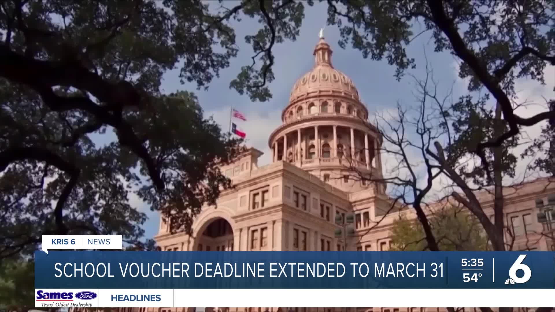 Judge orders Texas to extend school voucher deadline in response to lawsuit