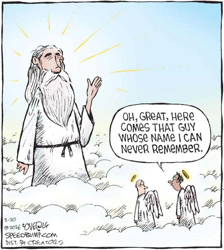 The latest comic strips from the Creators Syndicate (3/20)