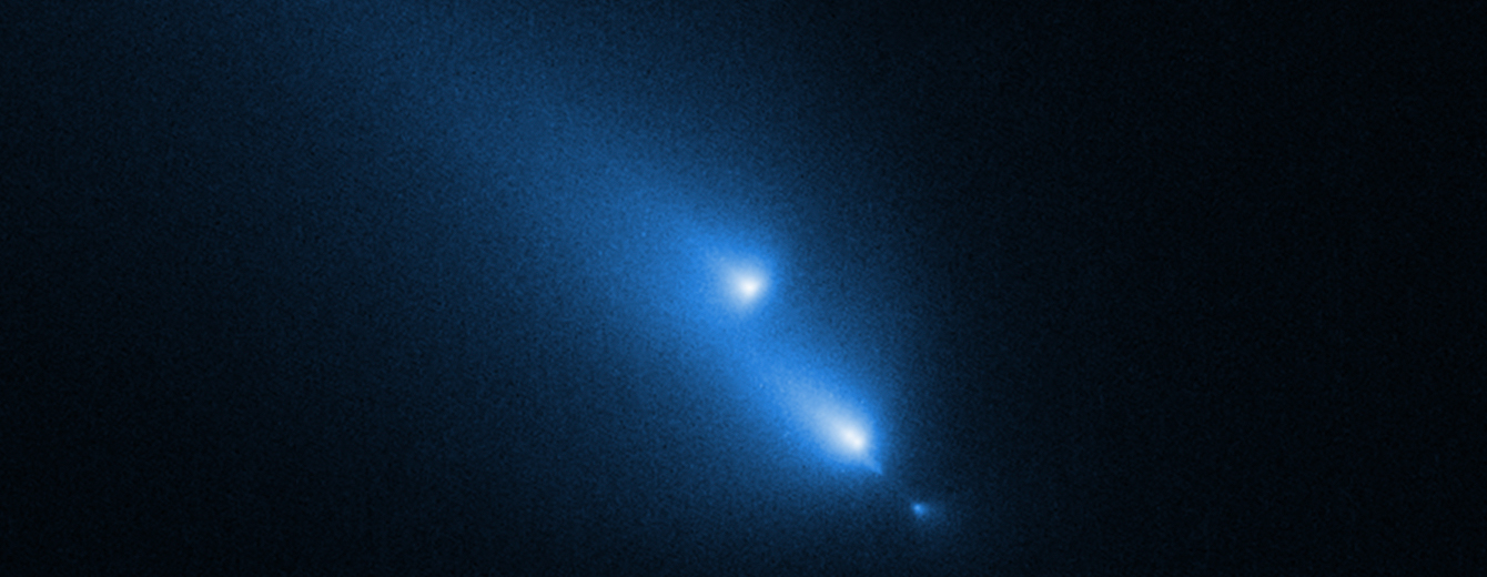 NASA camera accidentally captures moment comet breaks up in real time