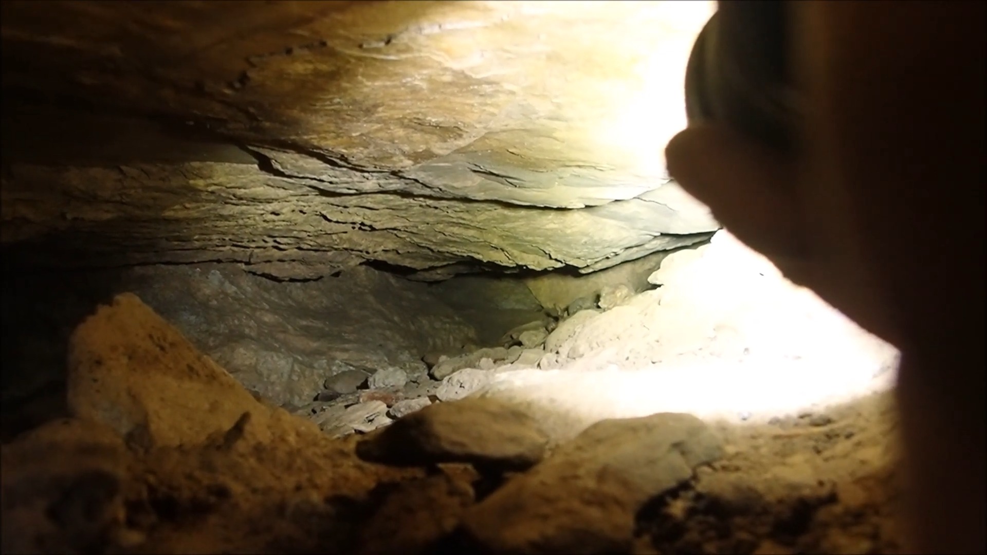 They dropped into the pit of death - then saw giant claw marks on the wall