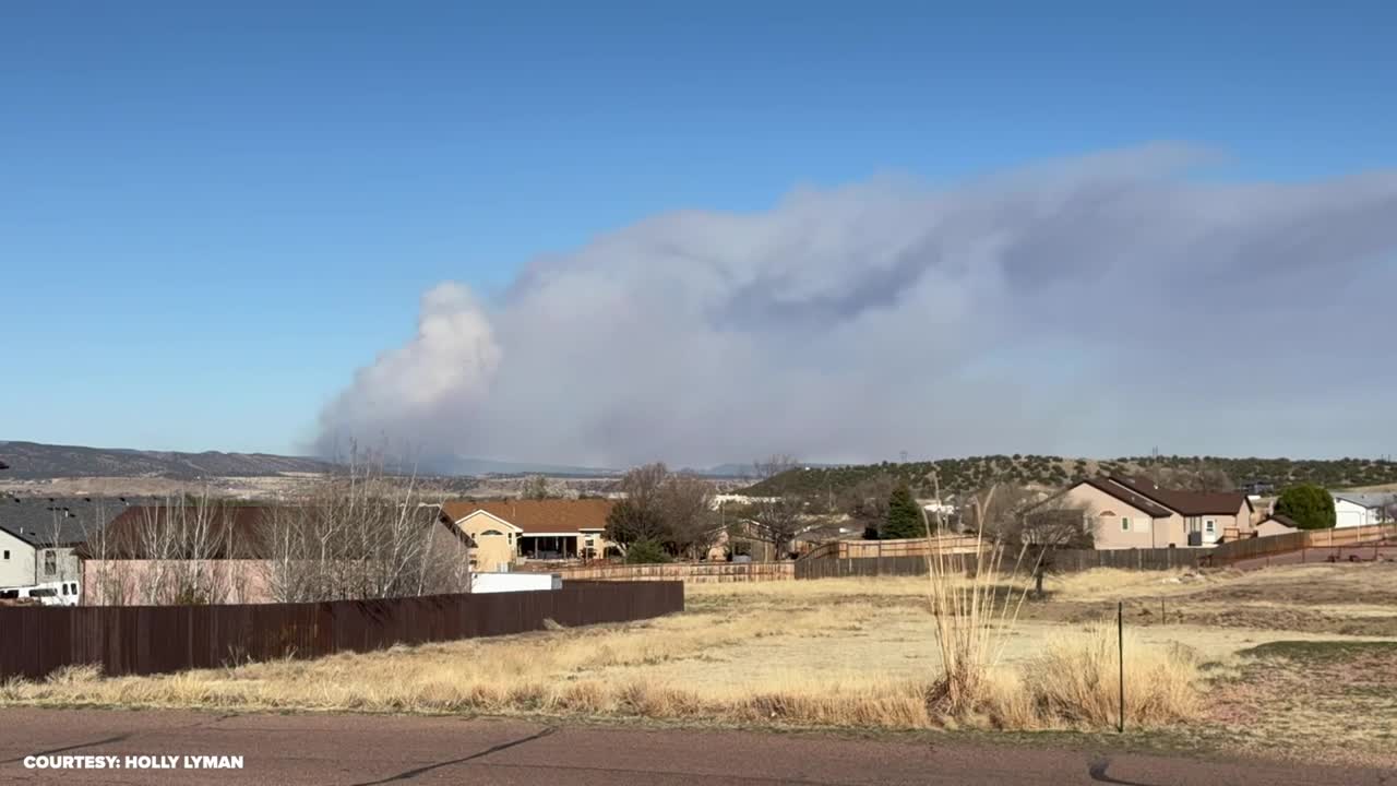 TIMELAPSE: Viewer Video Shows the 24 fire explode Thursday