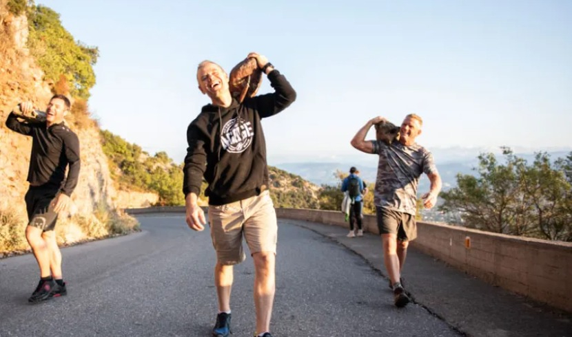 Spartan co-founder Joe De Sena’s pre-dawn workout in Sparta