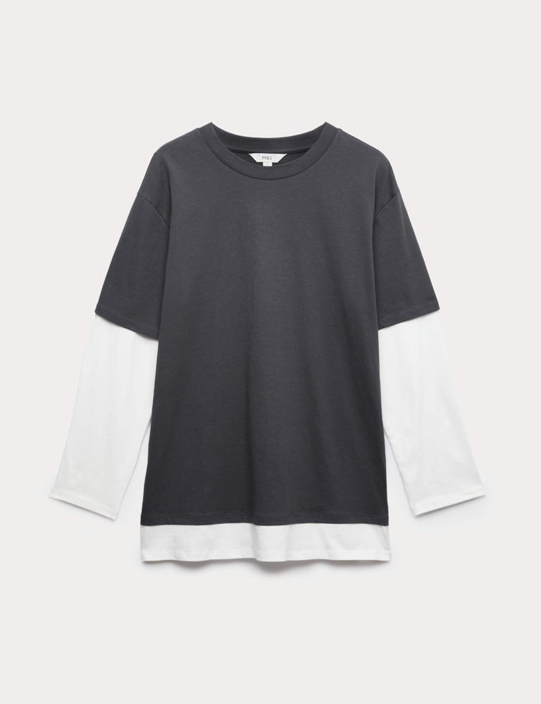 Layered t-shirts are the easy way to elevate basic tops, and Next's £16 ...