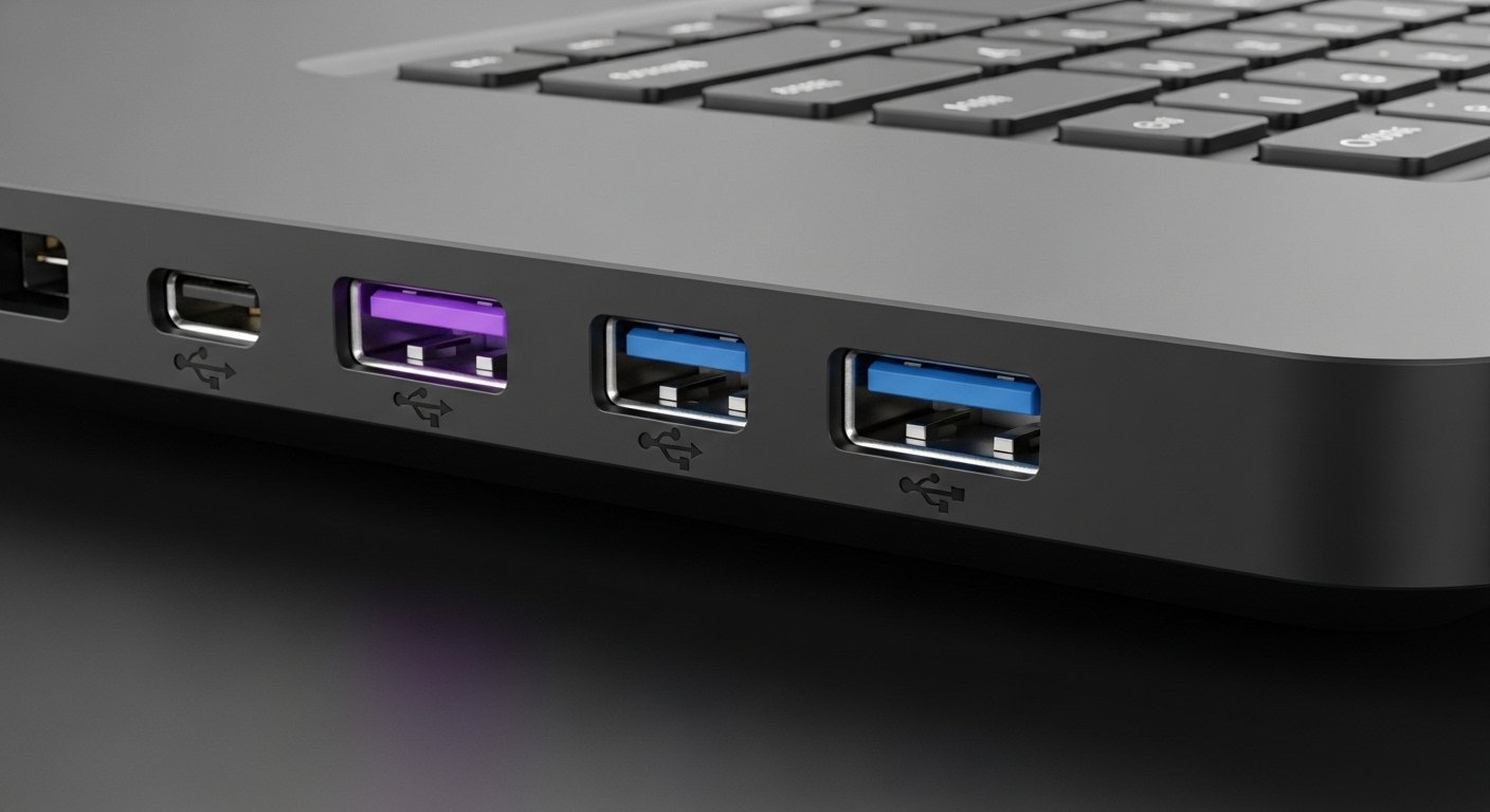 Purple USB ports explained in 12 simple points