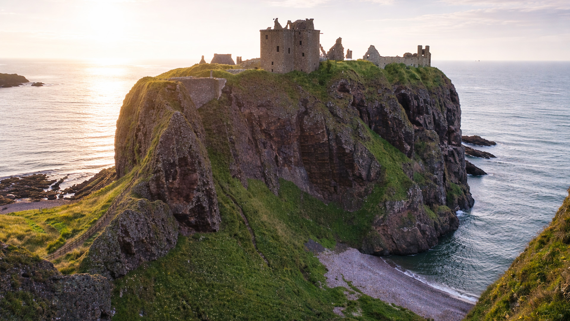 A fortress built where no one could easily reach