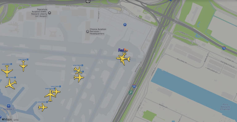 Two planes almost collide on runway at major US airport