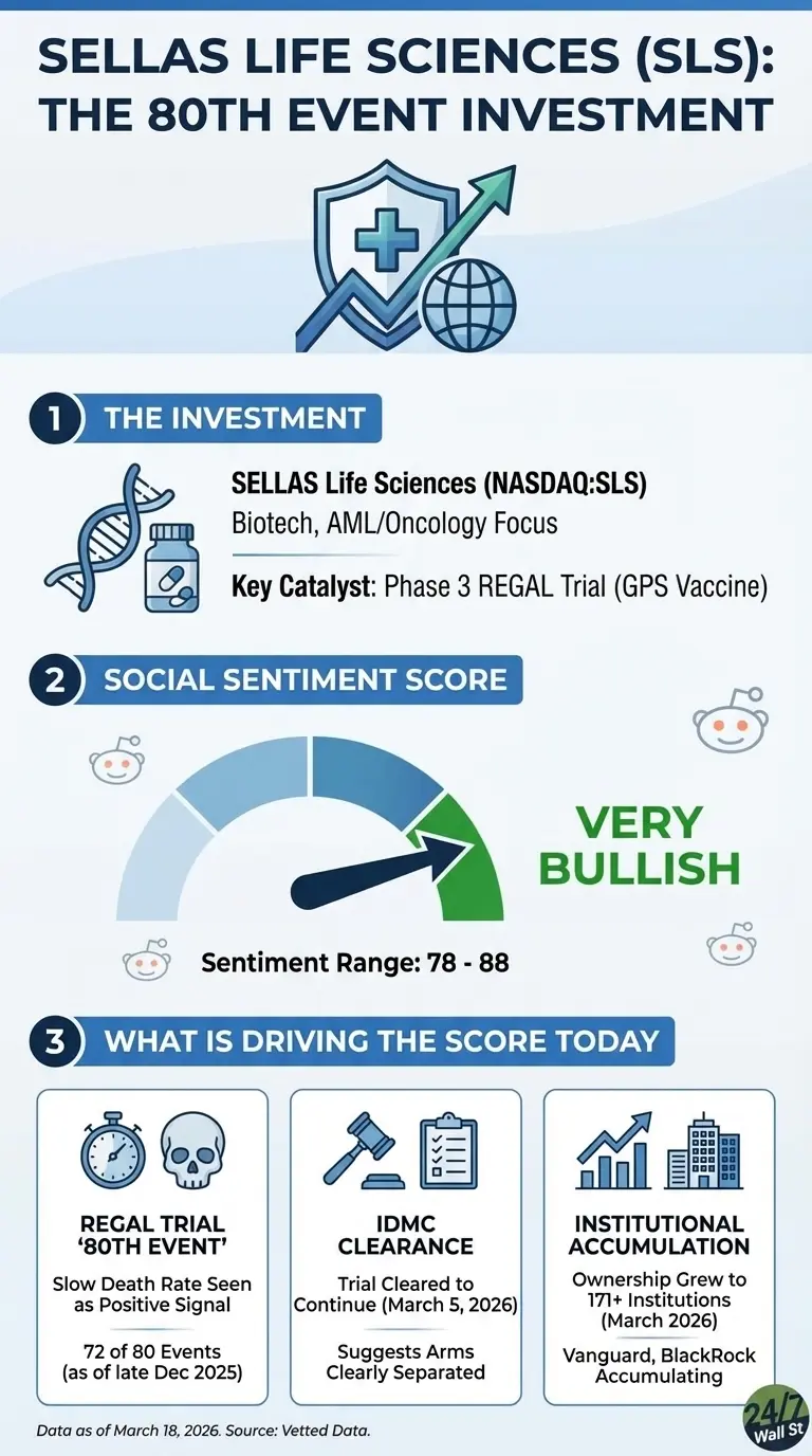 SELLAS stock up 346% in a year as cancer vaccine trial nears its final ...