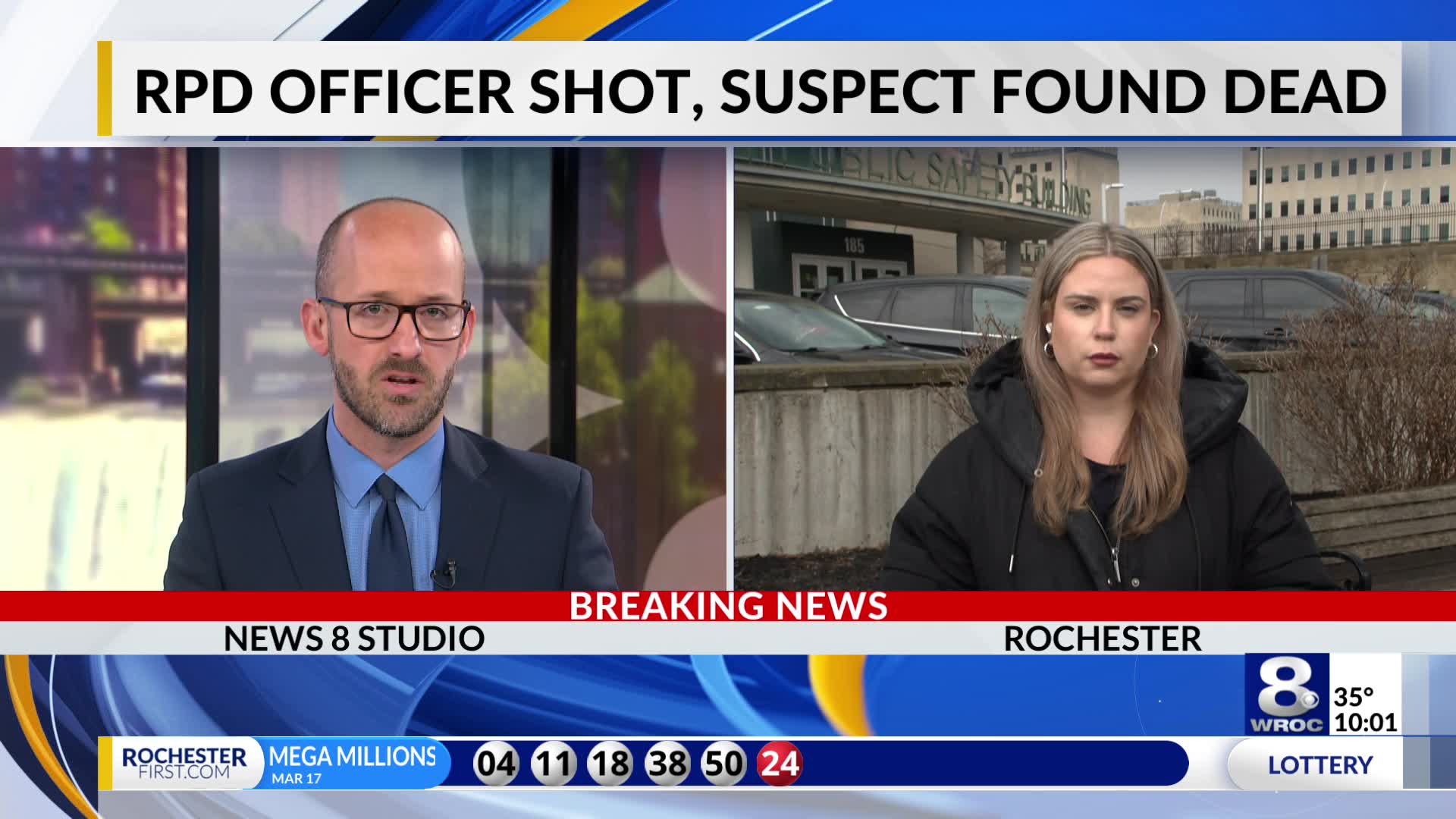 RPD officer shot on Lake Ave; suspect fatally shoots himself
