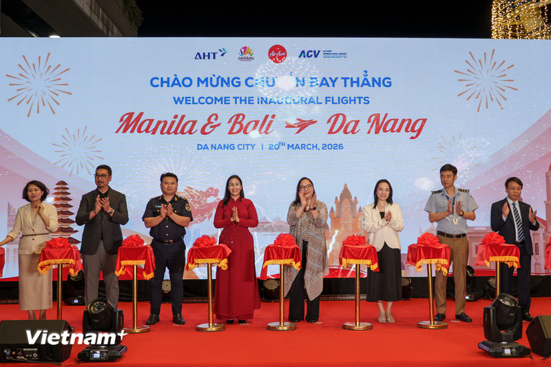 Đà Nẵng khai trương hai đường bay quốc tế trực tiếp từ Manila và Bali