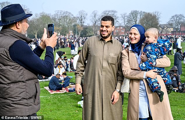 Eid brings 30,000 Muslims to Birmingham park in mass outdoor prayer to ...