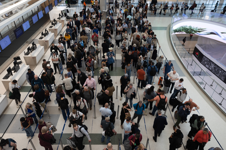 TSA wait times update: Airports with the worst delays Friday