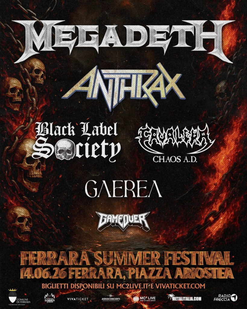 Live report: Megadeth + Anthrax + Black Label Society + Cavalera ...