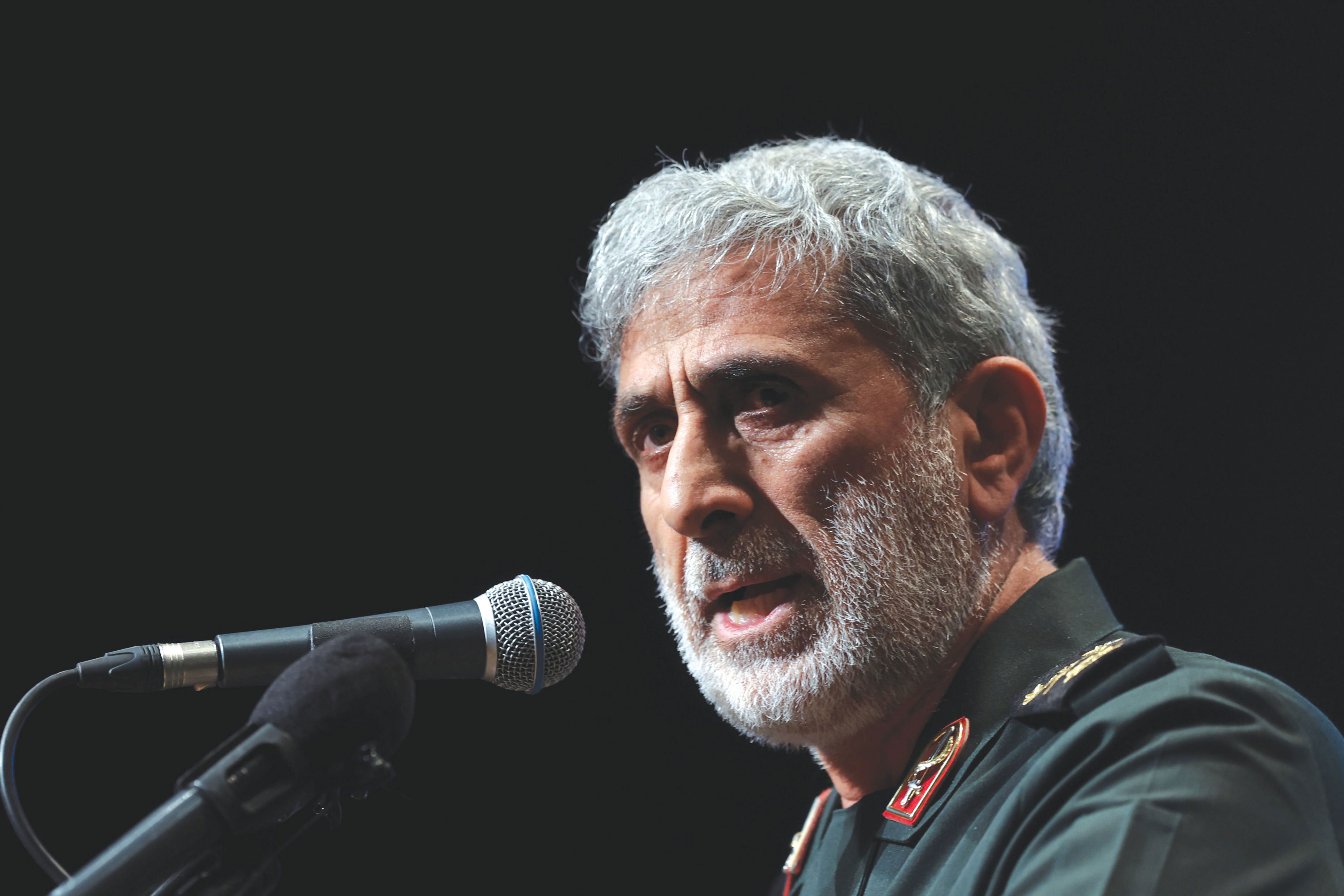 Iran's Quds Force chief Qaani lauds anti-US, Israel front in first ...
