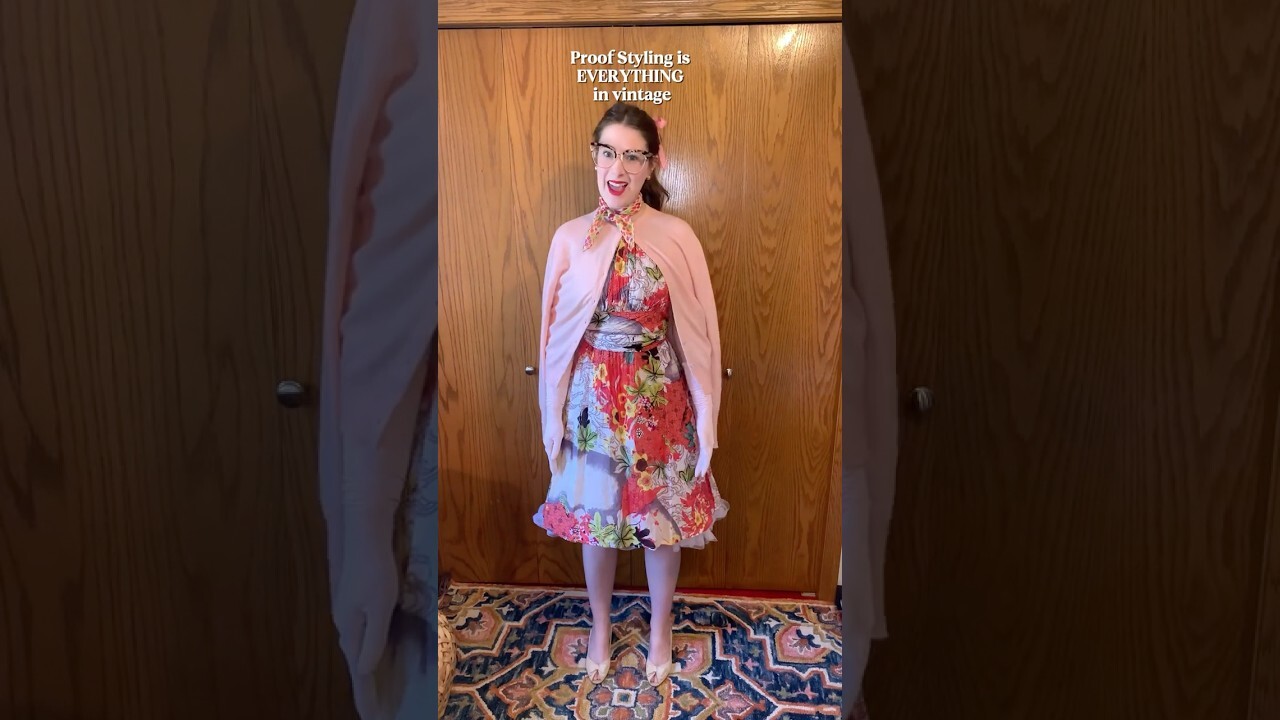 Why styling matters for vintage outfits