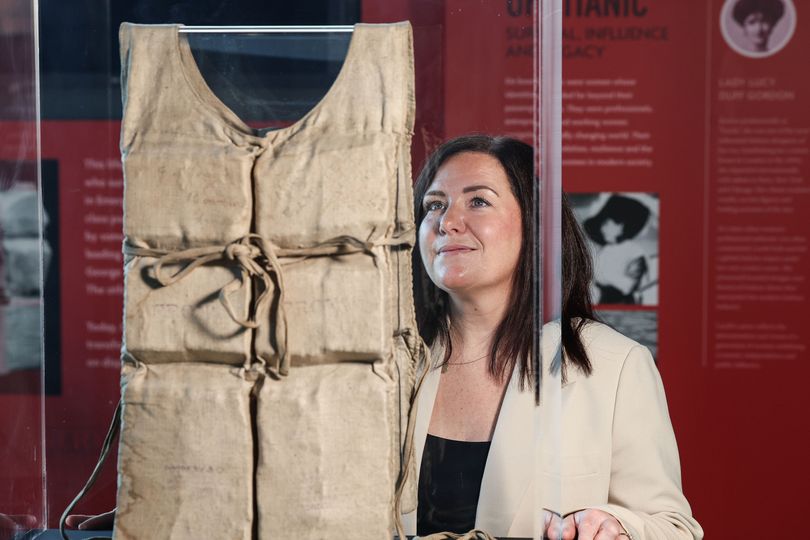 Rare lifejacket worn by Titanic passenger exposes 'tragedy' of survival