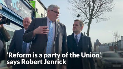 ‘Reform is a party of the Union’, says Robert Jenrick