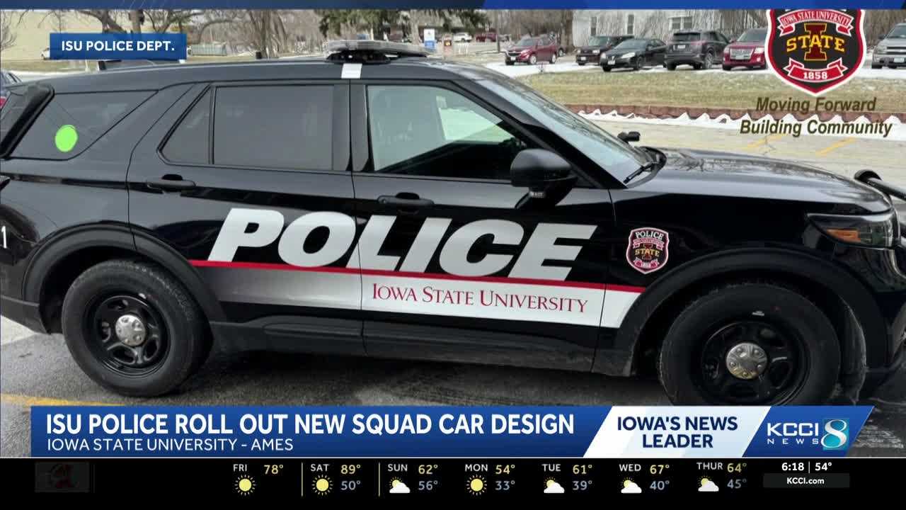 Iowa State Police unveils new squad car design
