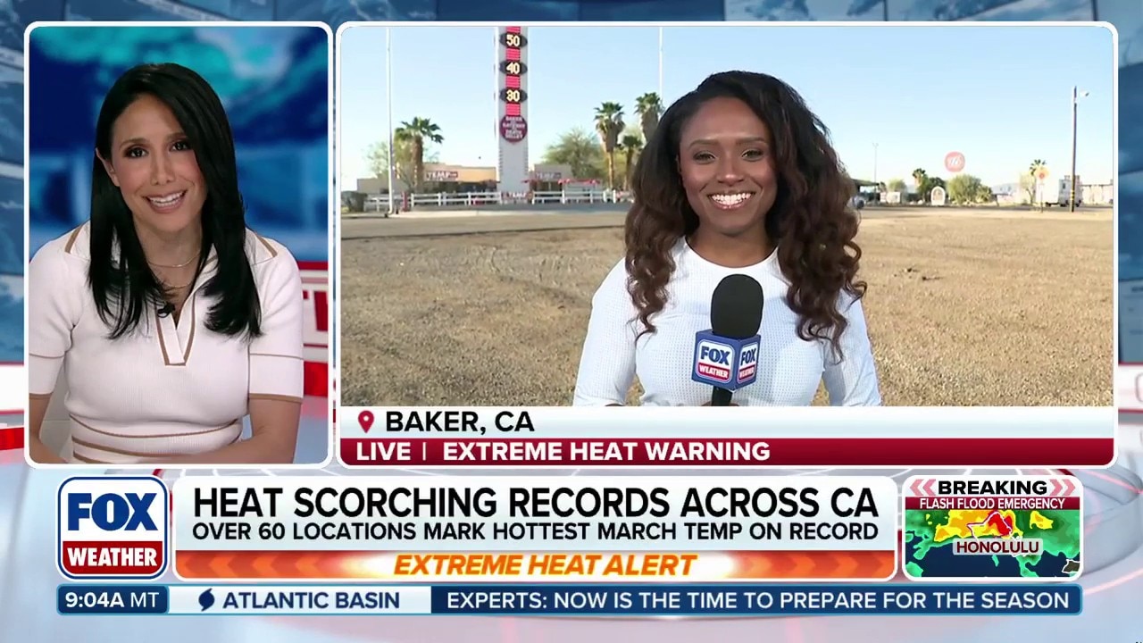 FOX Weather correspondent Brandy Campbell visits world's tallest ...