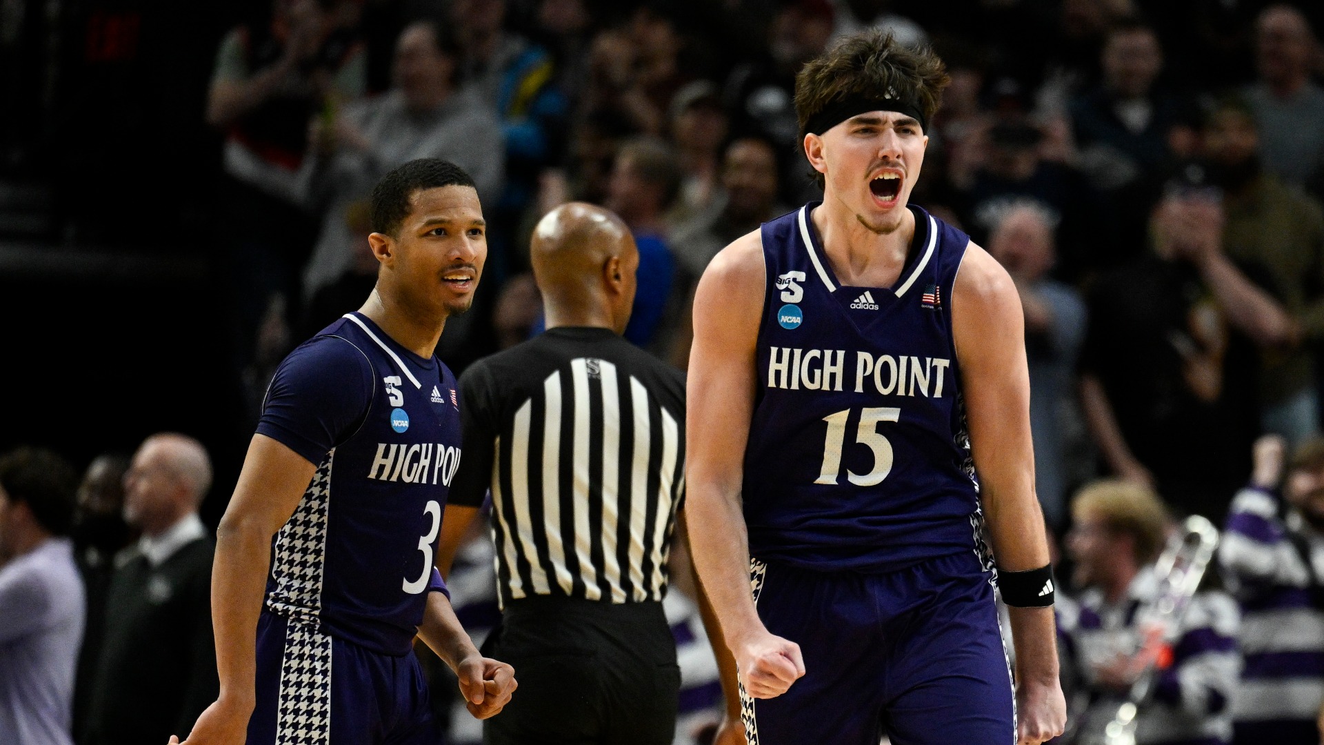 High Point highlights eventful 1st day of NCAA tournament