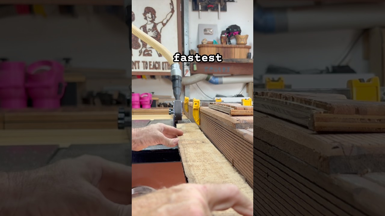 It’s the fastest - Straightening pallets