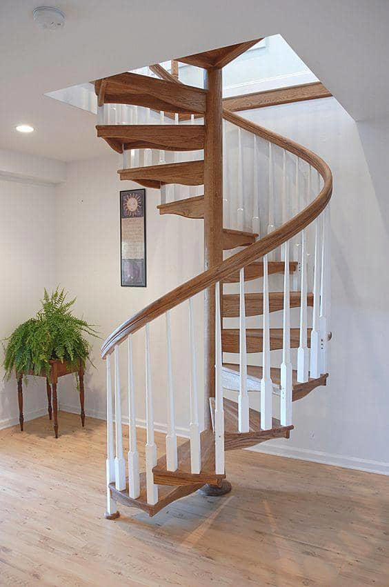 9 inspirasi desain tangga bagi rumah yang sempit dan sederhana