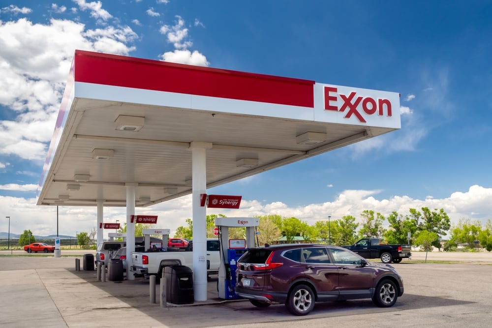 Exxon Mobil stock climbs amid historic oil market shock