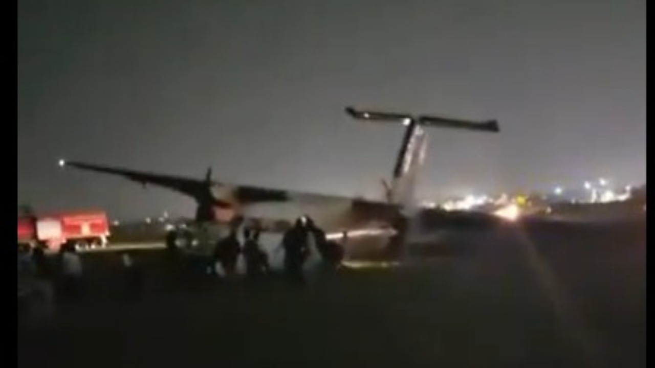 Kenya plane crash: Passenger plane crash-lands at Wilson Airport in ...