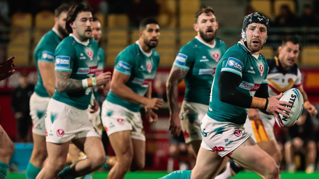 Five first-half tries see St Helens past Toulouse