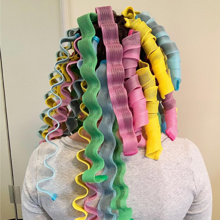 These heatless curlers cut my styling time in half — check out the 5 ...
