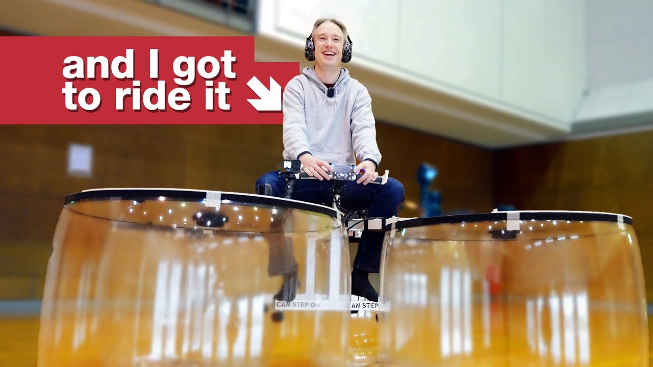 This tiny hovercraft went viral
