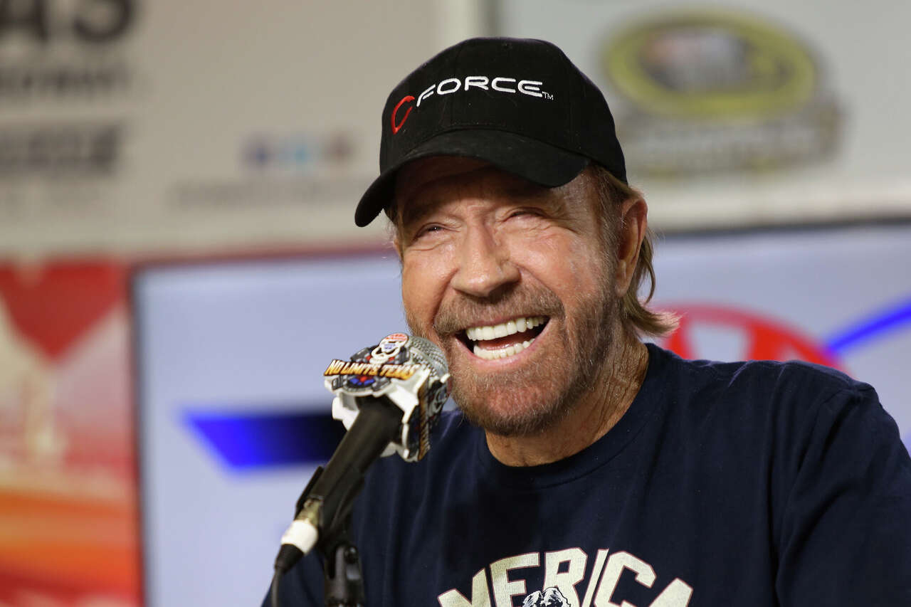 Chuck Norris wasn't born in Texas. But he was the most Texan among us.