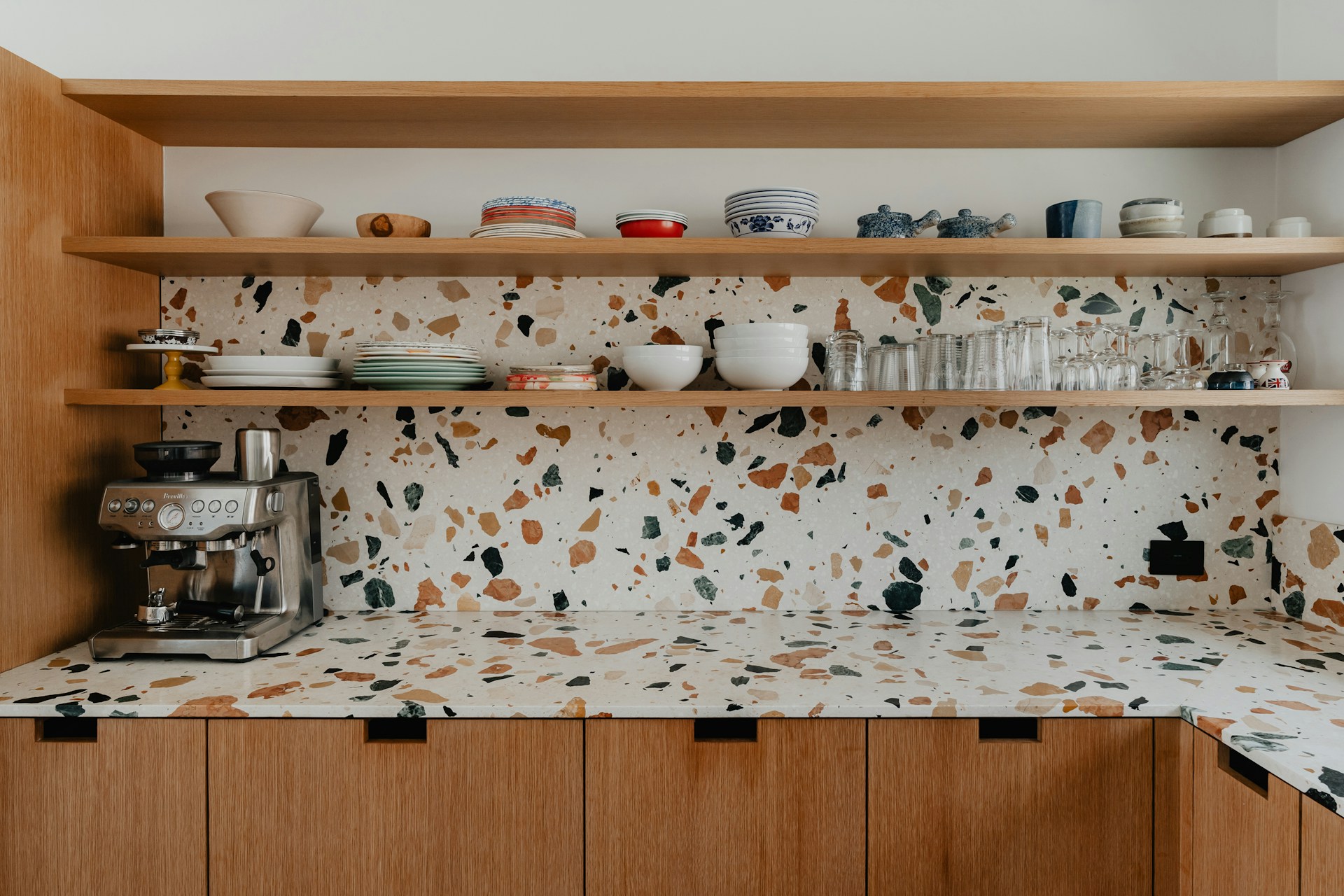 15 encimeras de cocina, desde el minimalismo hasta el maximalismo