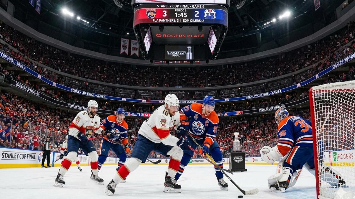 Panthers Dominate Oilers in Stanley Cup Rematch as NHL Chaos UnfoldsIs ...