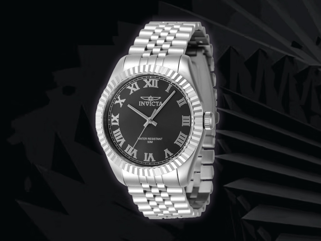 Invicta’s classic silver watch is 87% off