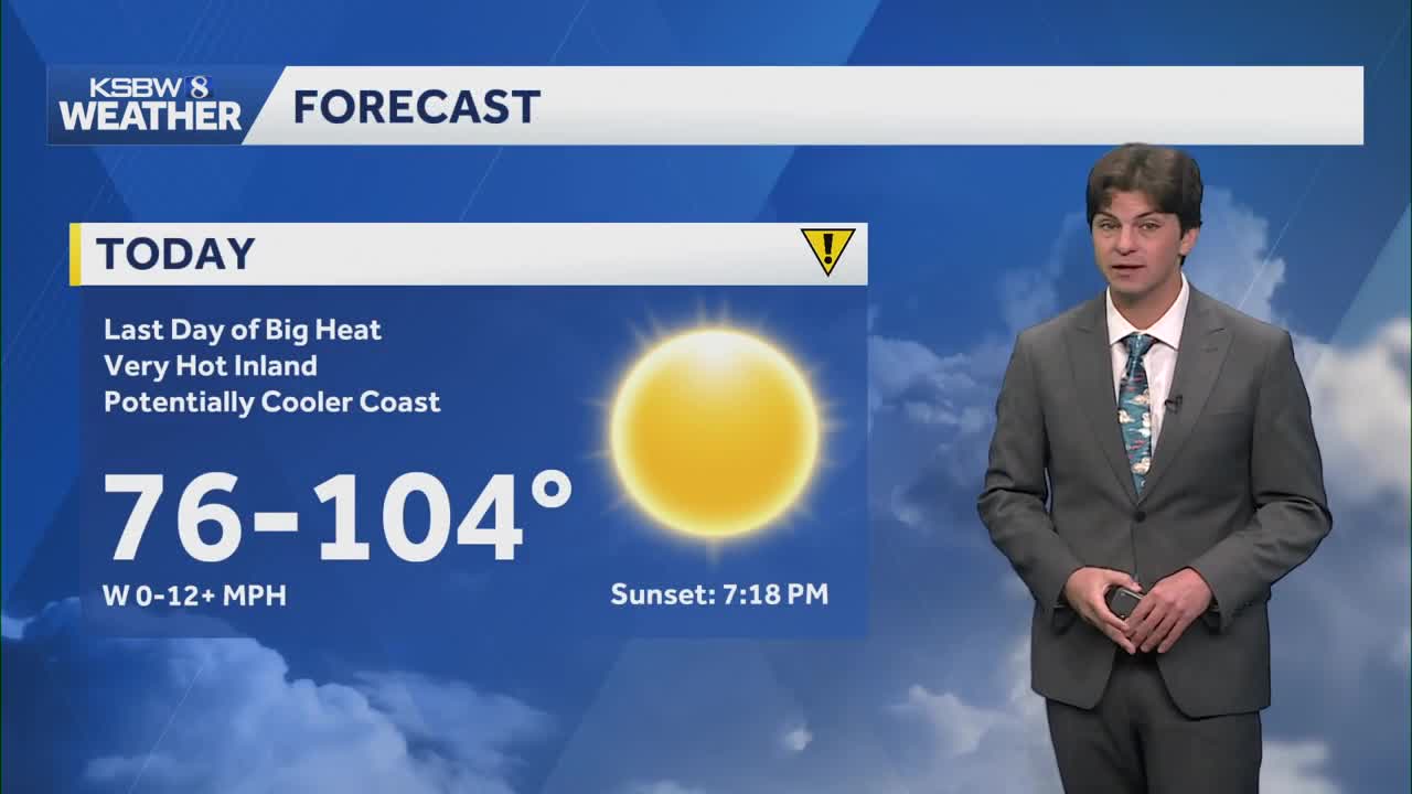 Friday forecast with meteorologist Kyle Bergerson