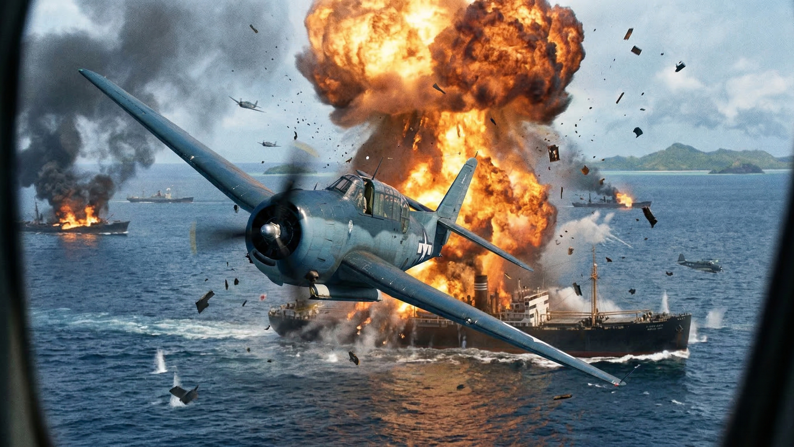Operation Hailstone - The Truk Lagoon blast that gouged a crater into ...