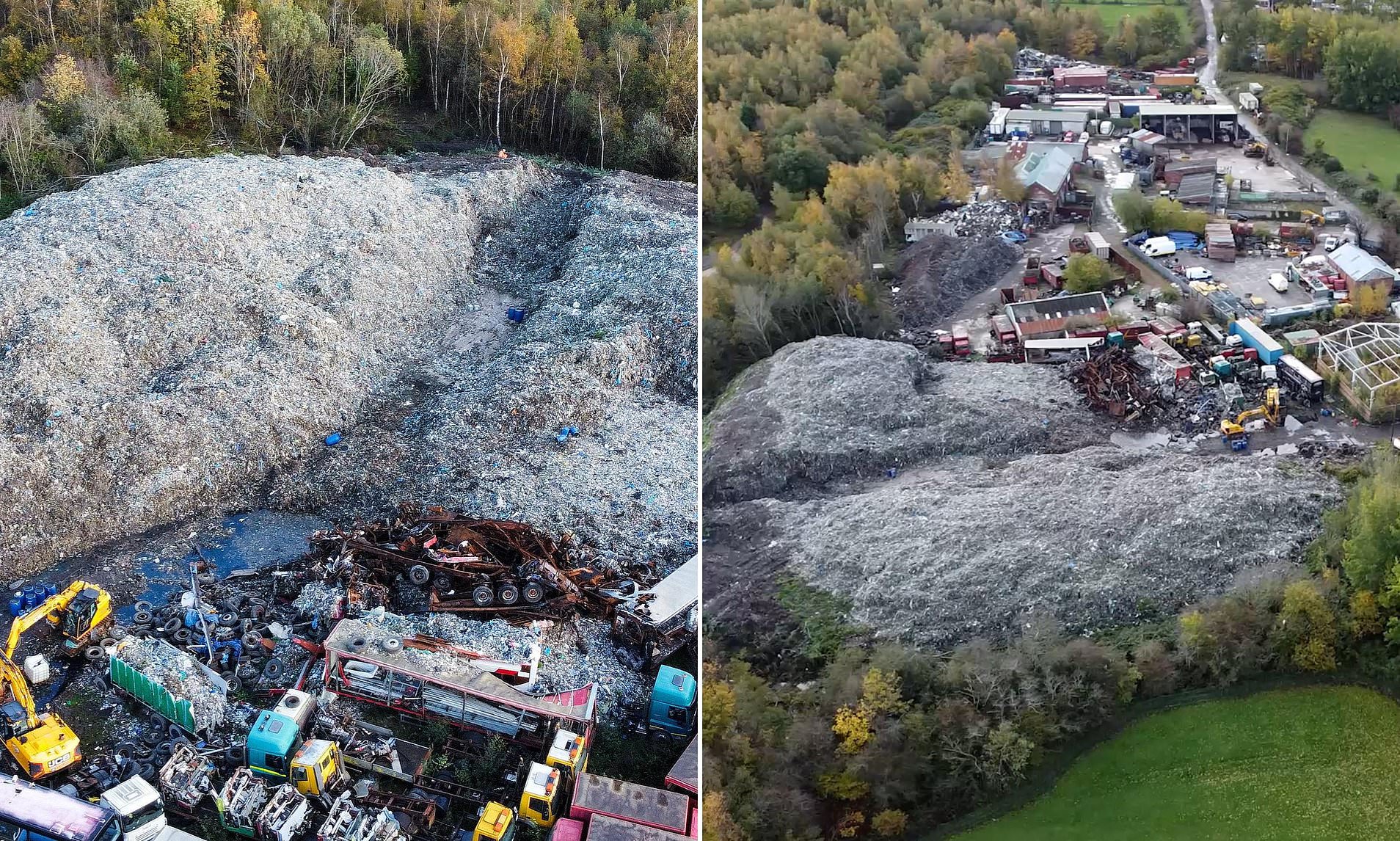 Huge illegal rubbish dump on King Charles's land to be cleaned up by ...